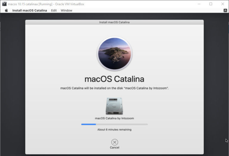 6 Steps – Install macOS Catalina with ISO on VirtualBox on Windows ...