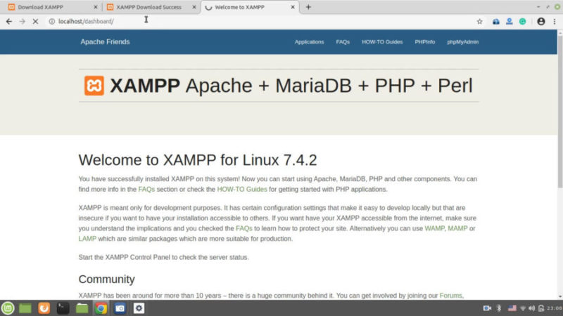 How to Install Xampp on Linux Mint Latest Version? – INTOZOOM