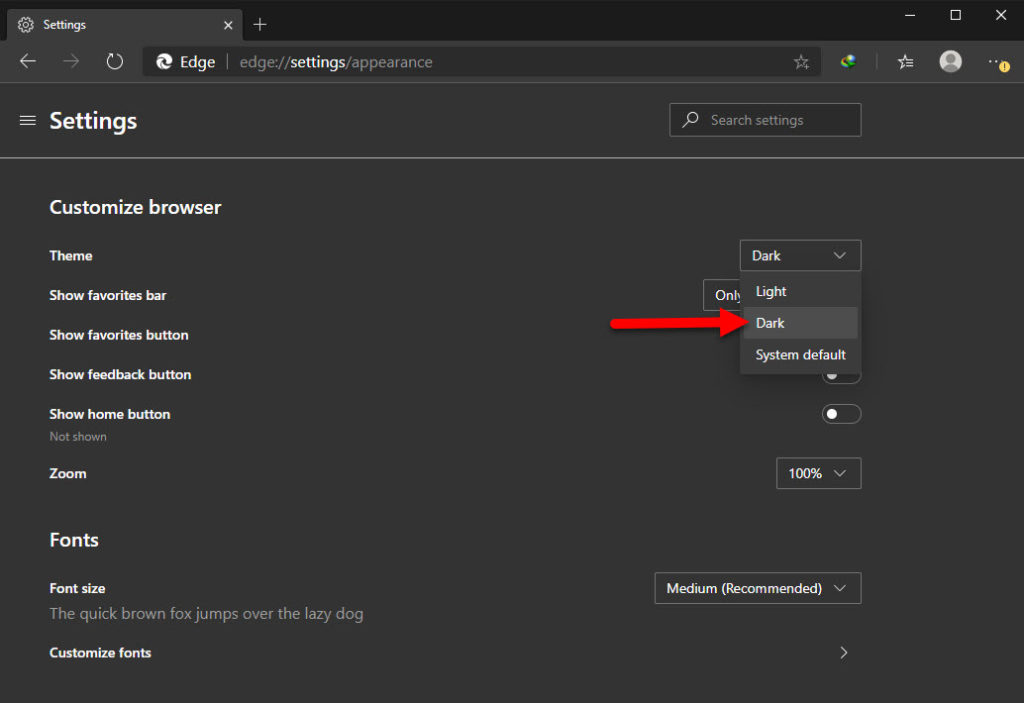 How to Enable Dark Mode on All websites using Browsers? – INTOZOOM