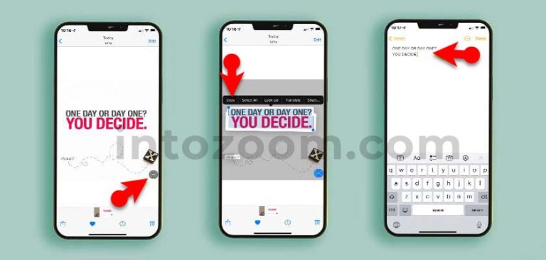 How To Convert Picture To Text In IOS 16 INTOZOOM